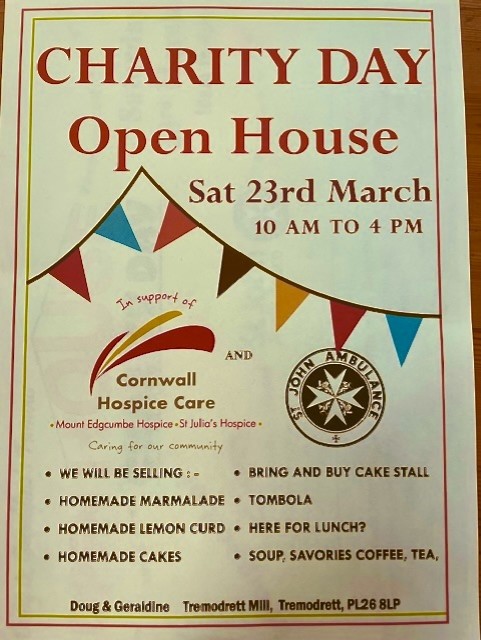 open day | Withiel Village Website